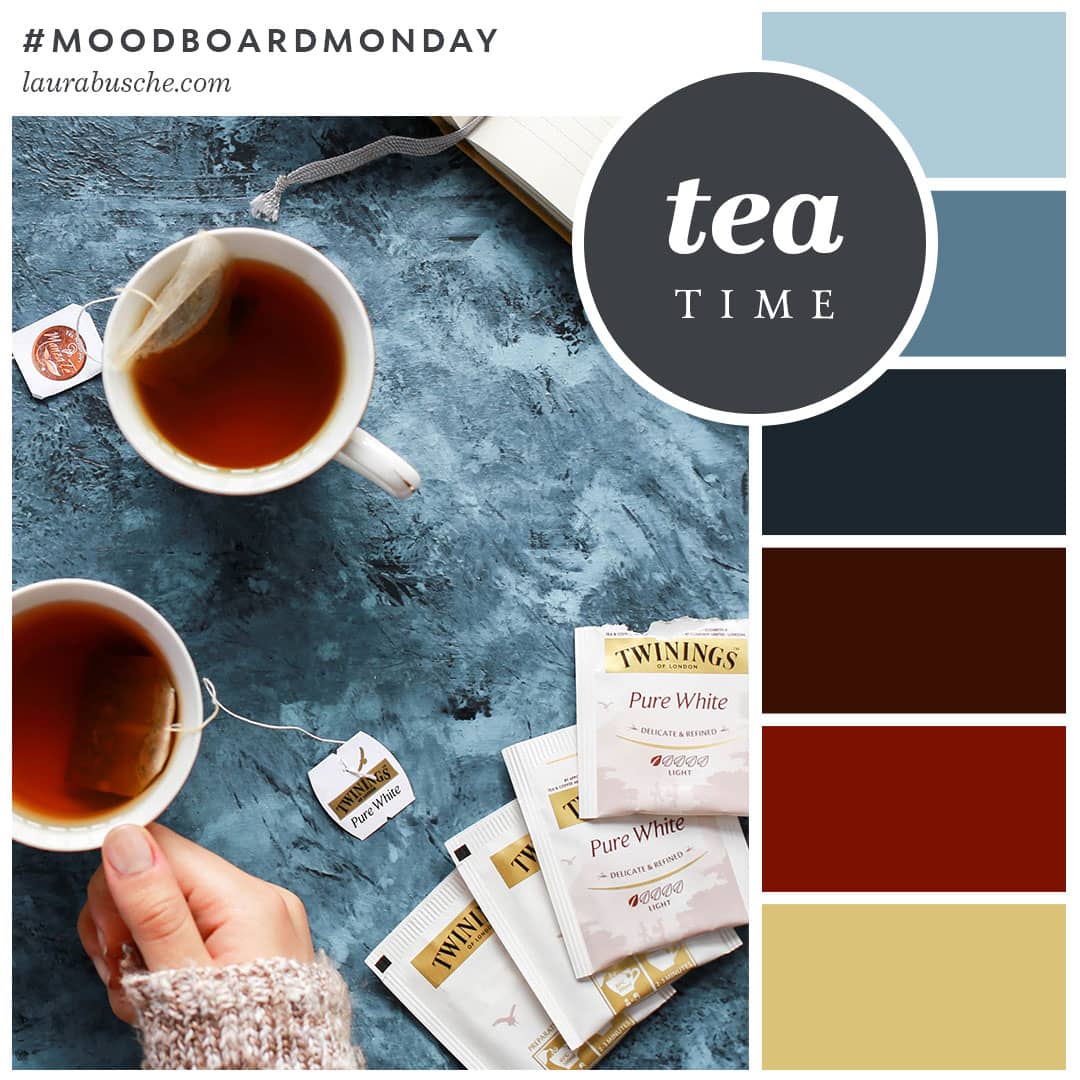 Brand Moodboard: Tea Time - Laura Busche
