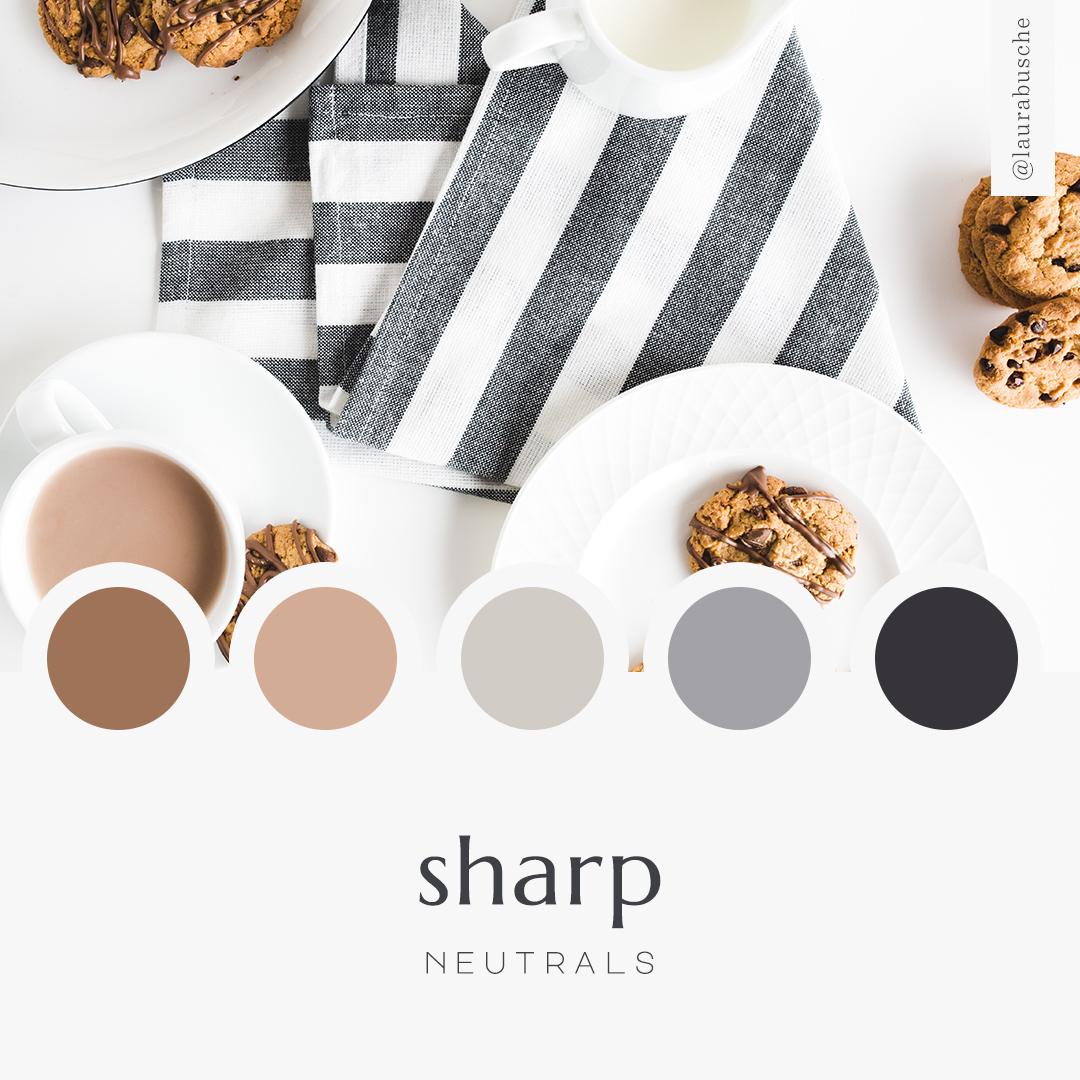 Brand Moodboard: Sharp Neutrals | Laura Busche
